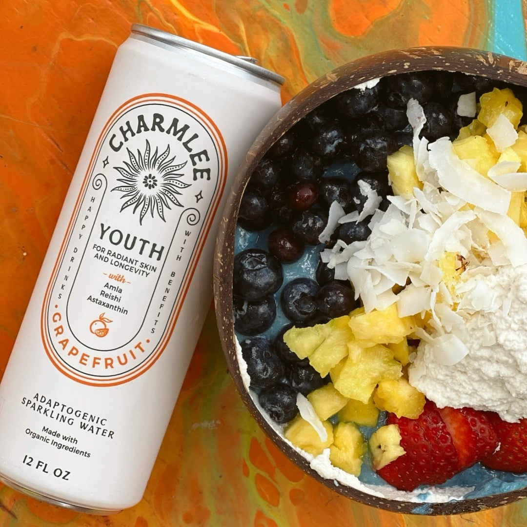 Youth Grapefruit Apple Sparkling Seltzer – deVINE Boston