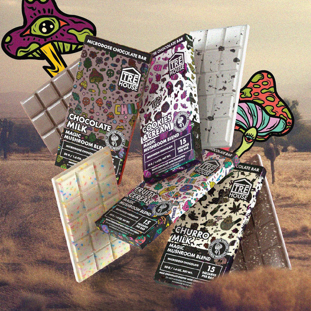 Magic Mushroom Chocolate Bar – deVINE Boston