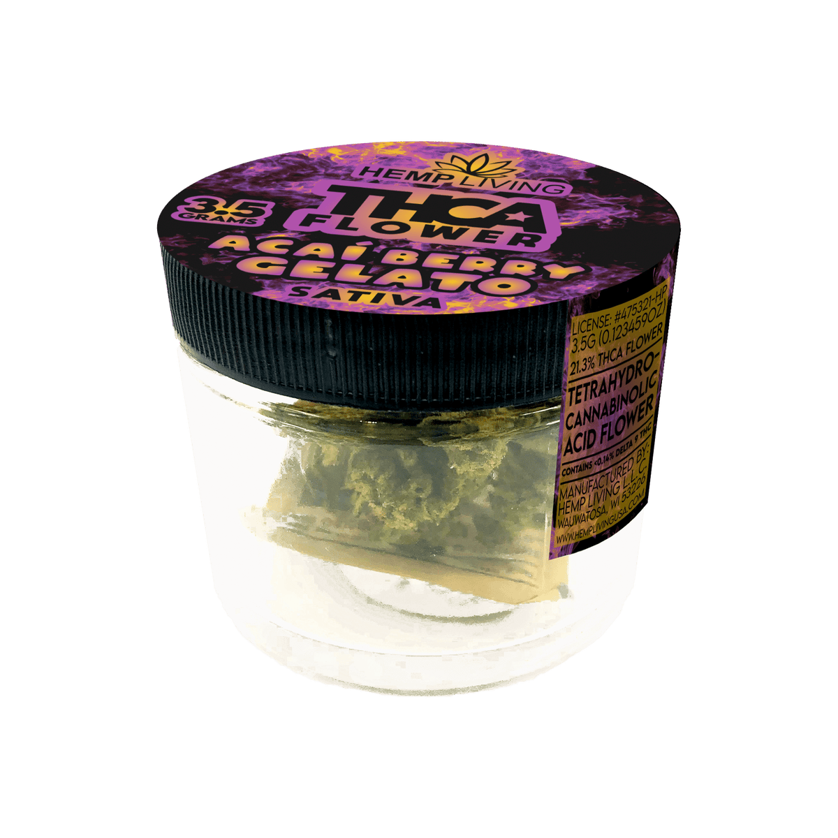Acai Berry Gelato Sativa Flower – devine
