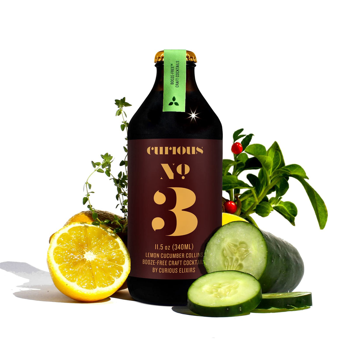 Curious No. 3 Adaptogenic Mocktail (4 for $40) – deVINE Boston