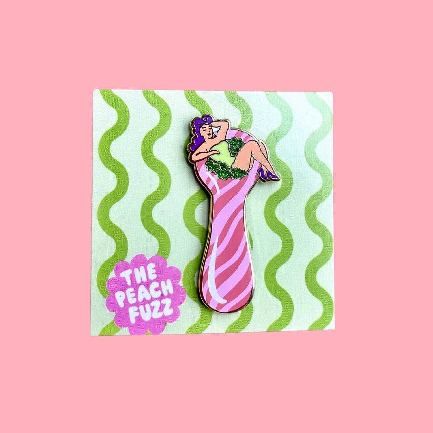 Total Smoke Show Enamel Pin – devine